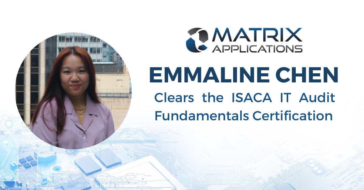 Emmaline Chen Clears the ISACA IT Audit Fundamentals Certification